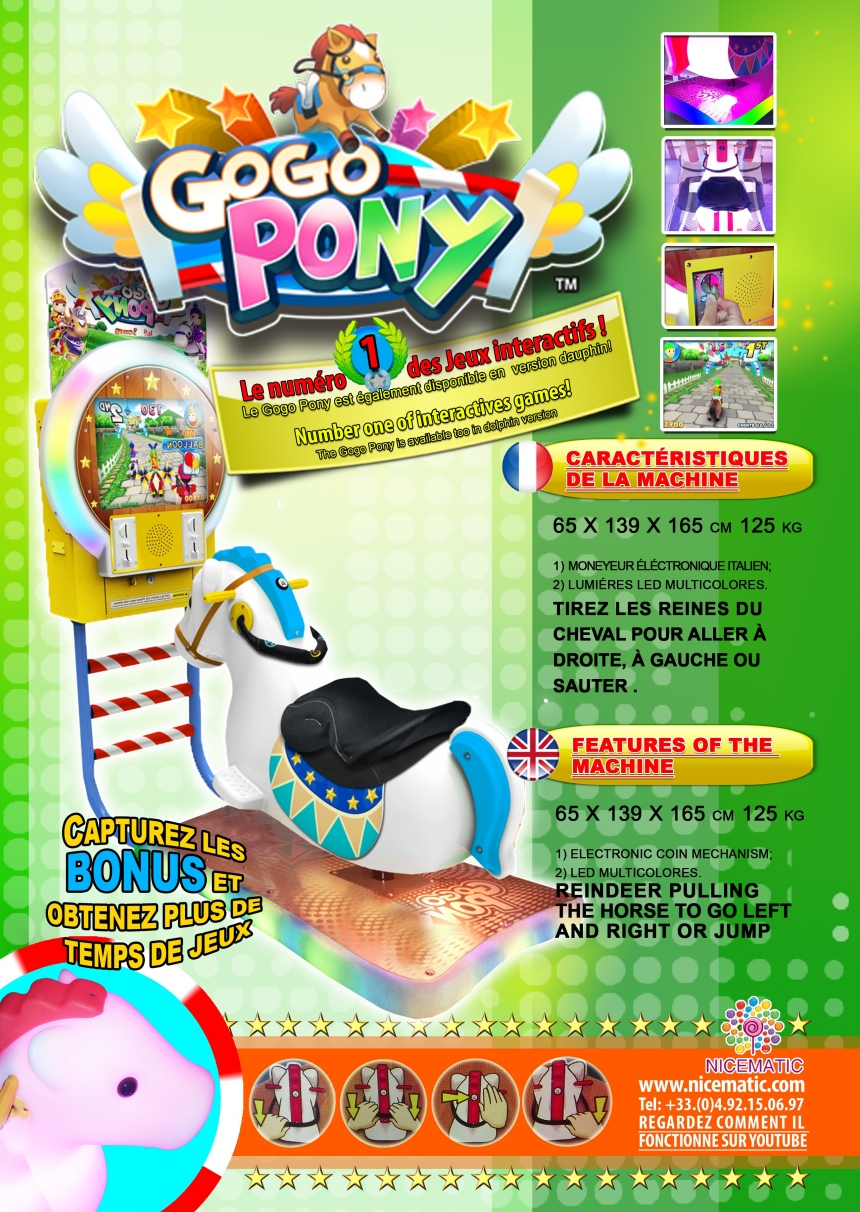 SCHEDA GO GO PONY + 1 - NICEMATIC