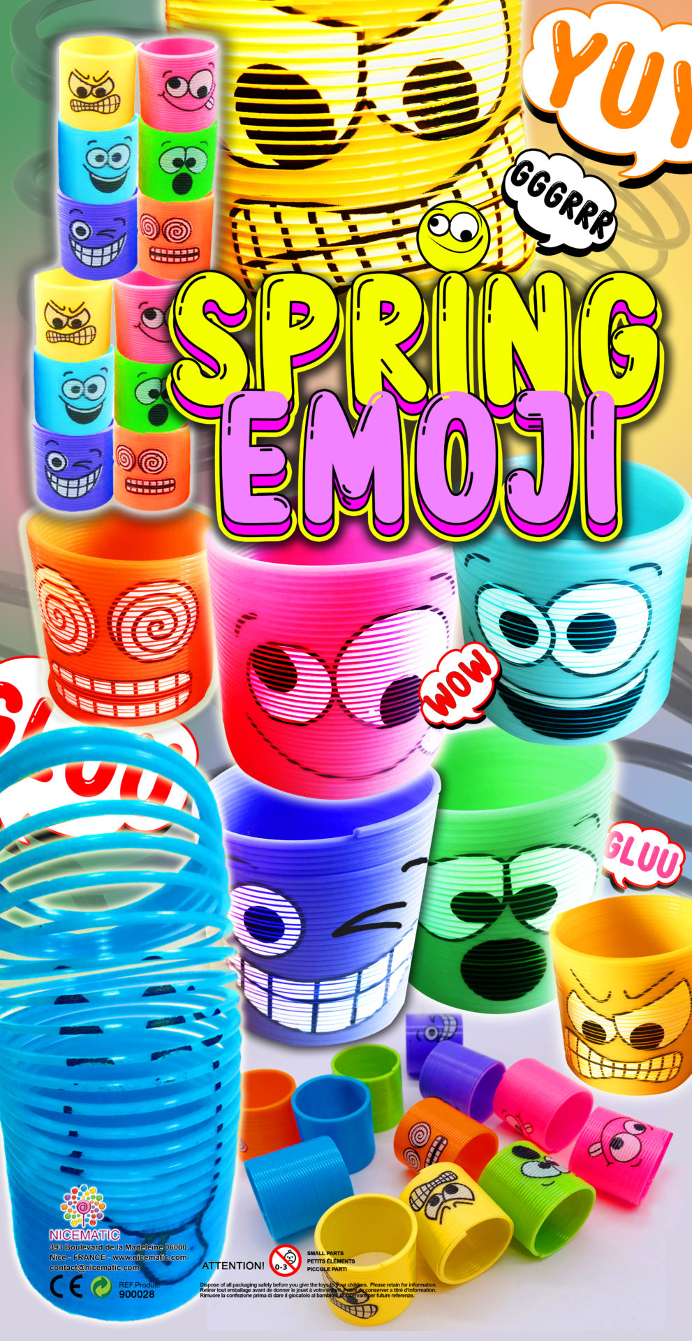 SPRING EMOJI 90 mm - NICEMATIC